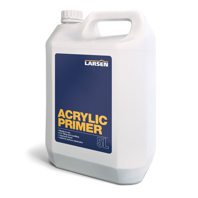 Larsen Acrylic Primer (Ready To Use Tile Primer) 5Ltr | Flooring Materials
