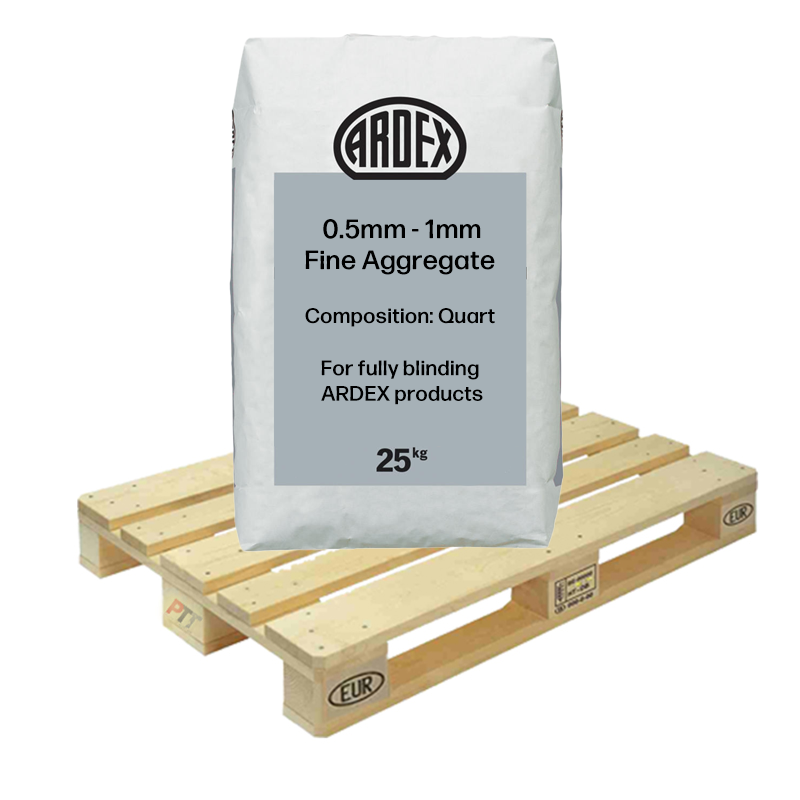 Ardex Fine Aggregate 0.5 - 1mm 25kg Half Pallet (20 Bags Tail Lift ...