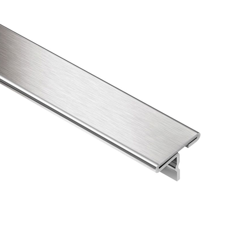 Schluter RENO-T-E B Flooring Transition T Bar Brushed Stainless Steel ...