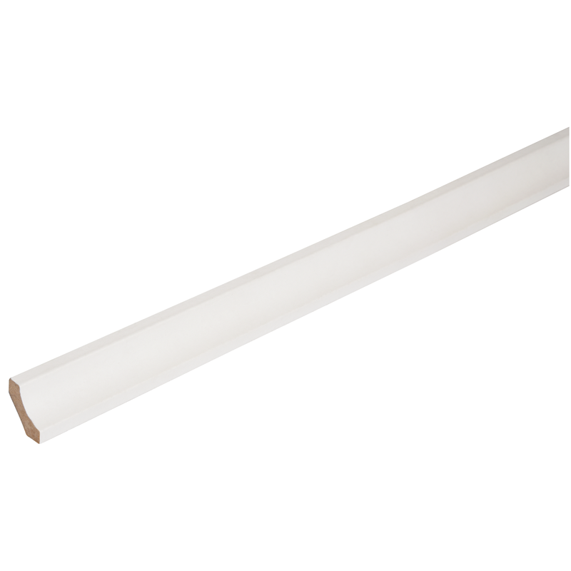 Vitrex MDF Scotia Beading Trim White 2m | Flooring Materials