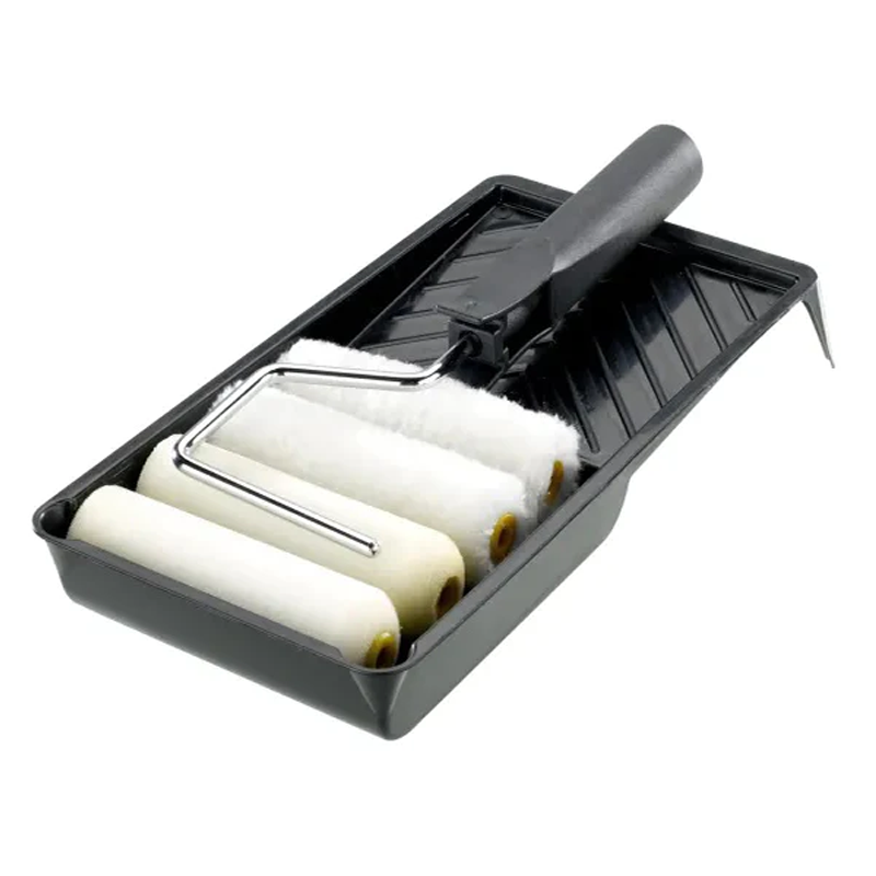 Stanley Mini Roller Kit With 4 Sleeves 100mm | Flooring Materials