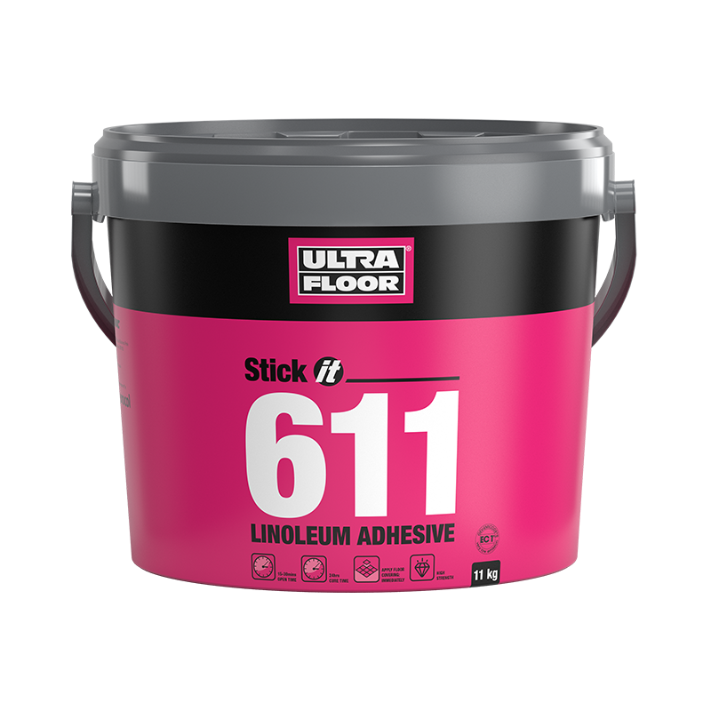 Ultra Floor Stick IT 611 Linoleum Adhesive 11kg | Flooring Materials