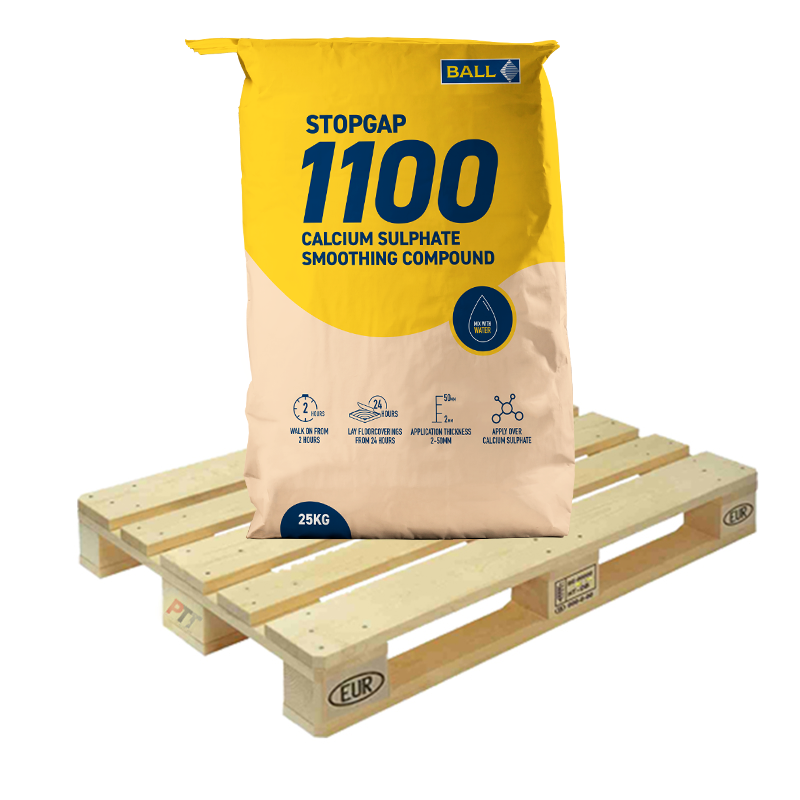 F. Ball STOPGAP 1100 Calcium Sulphate Smoothing Compound 22kg Half ...