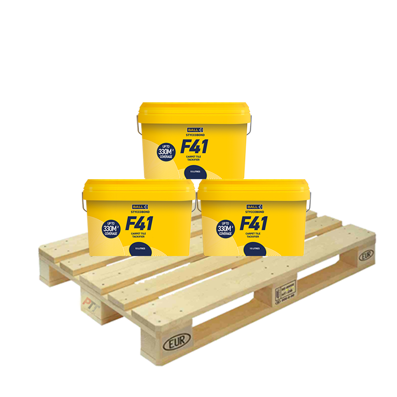 F. Ball STYCCOBOND F41 Carpet Tile Tackifier 15Ltr Full Pallet (40 ...
