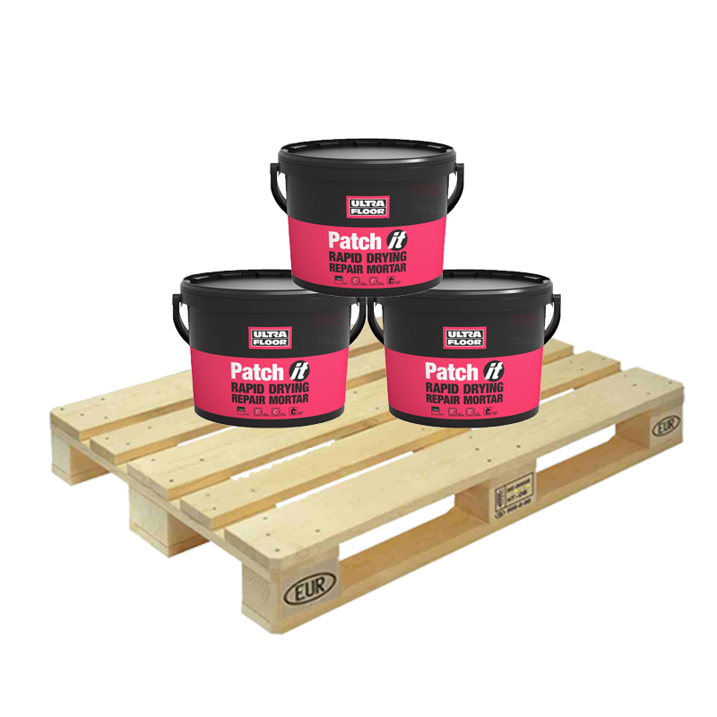 Ultra Floor Patch It Rapid Drying Repair Mortar 10kg Tub Full Pallet ...
